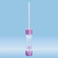 Salivette® Cortisol, with synthetic swab, cap: blue, with paper label ...