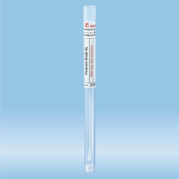 Forensic swab, XL, round, in the tube with ventilation membrane, ISO ...