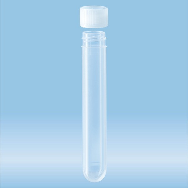 Screw cap tube, 10 ml, (LxØ): 92 x 15.3 mm, PP | Tubes | Reagent and ...