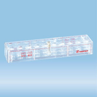 Cryobox, 132 x 132 x 53 mm, format: 9 x 9, for 81 collection tubes ...