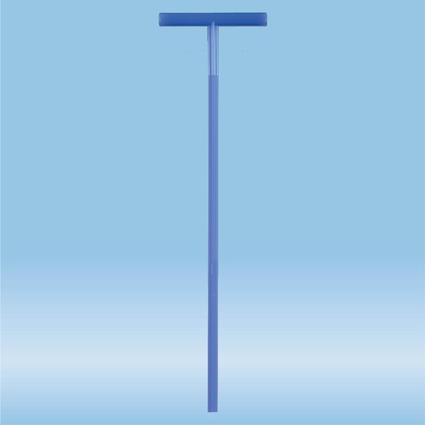 Inoculation spreader, PS, blue, sterile | Accessories | Microbiology ...