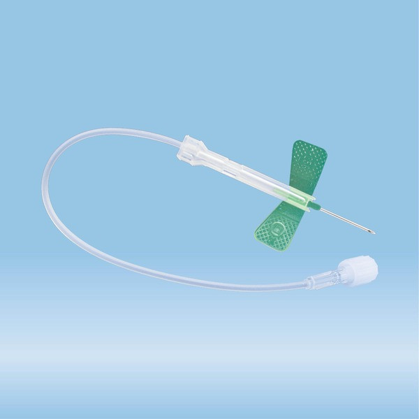 Safety-Multifly® needle, 21G x 3/4'', green, tube length: 240 mm, 1 ...