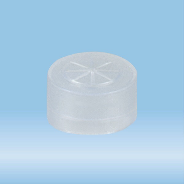 Cap, transparent, suitable for tubes Ø 12 mm | Caps | Reagent and ...
