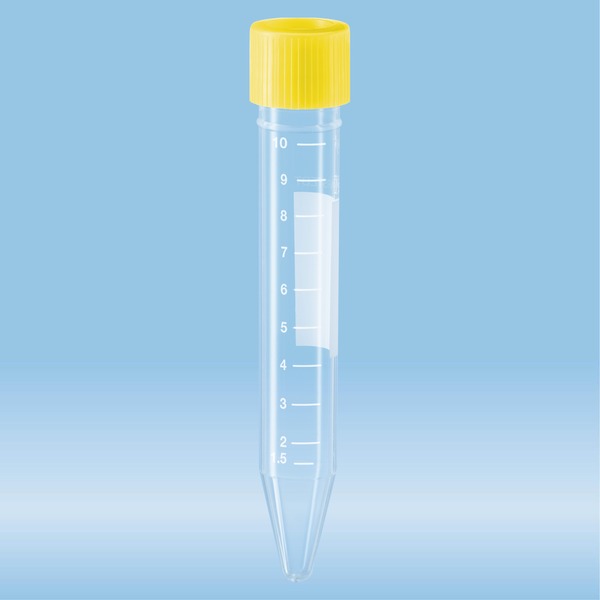 Tube, 10 ml, (LxØ): 100 x 16 mm, PP, with print | Tubes | Reagent and ...