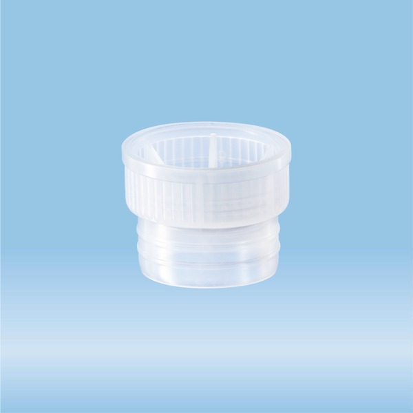 Push cap, natural, suitable for tubes Ø 21.5 mm | Caps | Reagent and ...