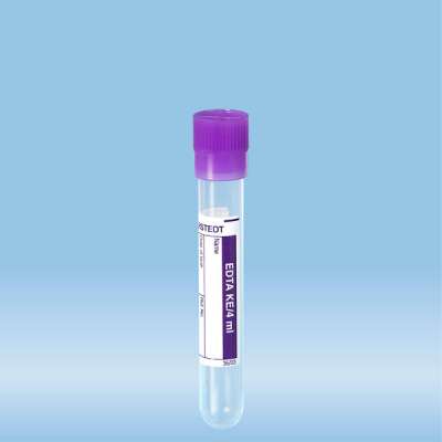 Microvette® 200 EDTA K3E, 200 µl, cap violet, flat base | Tubes ...
