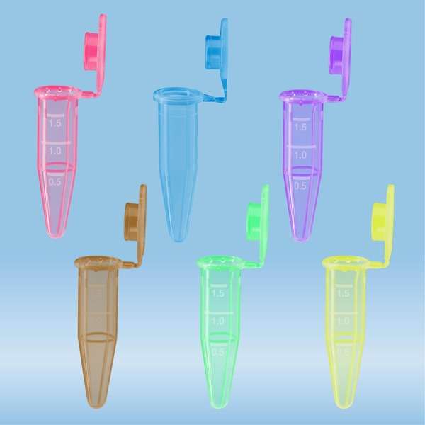 Reaction tube, 1.5 ml, PP | Reaction tubes | Screw cap micro tubes and ...