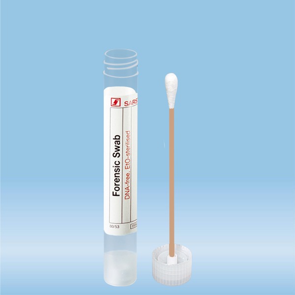 Forensic swab, round, in the tube with ventilation membrane, ISO 18385 ...