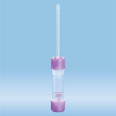 Salivette® Cortisol, with synthetic swab, cap: blue, with paper label ...