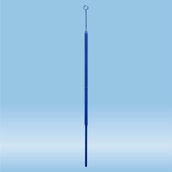 Inoculation loop, 10 µl, PS, blue, sterile | Accessories | Microbiology ...