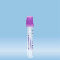 Microvette® 200 EDTA K3E, 200 µl, cap violet, flat base | Tubes ...