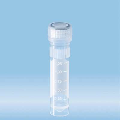 Salivette® Cortisol, with synthetic swab, cap: blue, with paper label ...