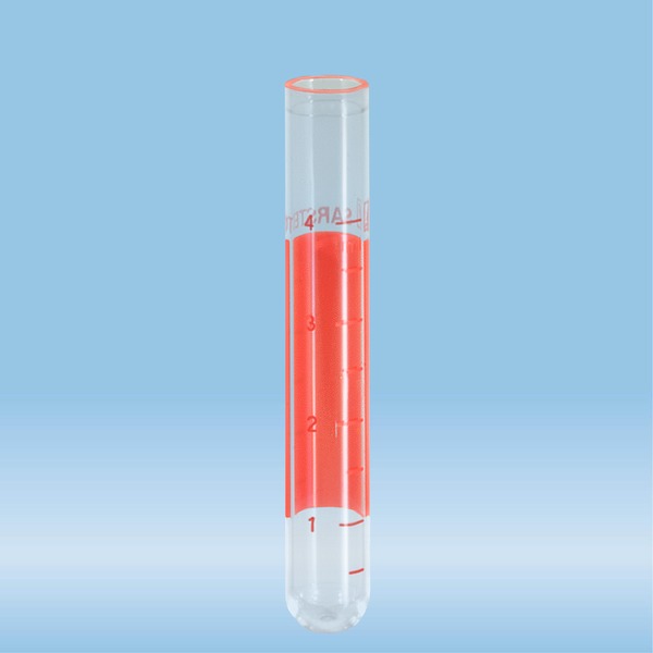 Tube, 5 ml, (LxØ): 75 x 12 mm, PS, with print | Tubes | Reagent and ...