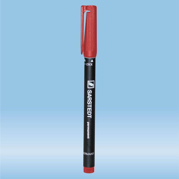 Felt marker, red, waterproof | Miscellaneous | General laboratory ...