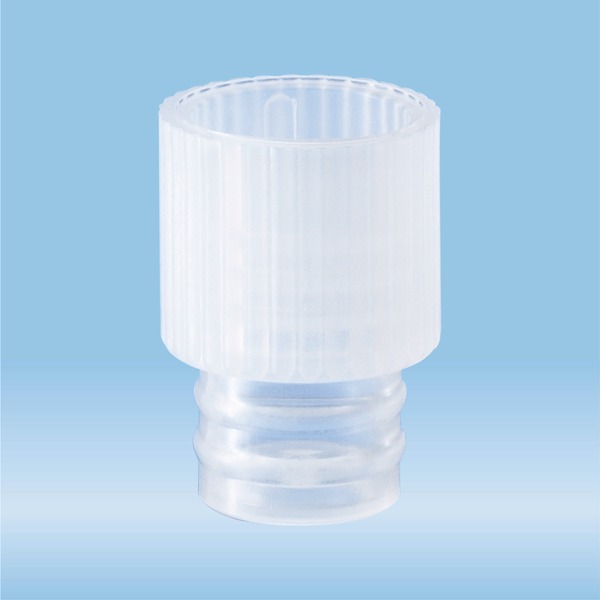 Push cap, natural, suitable for tubes Ø 10 and 11 mm | Caps | Reagent ...