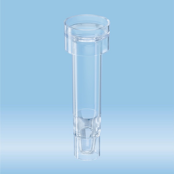 Sample tube, suitable for Abbott analyser AXSYM, transparent | Sample ...