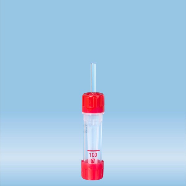 Microvette® 100 Serum CAT, 100 µl, cap red, flat base | Tubes ...